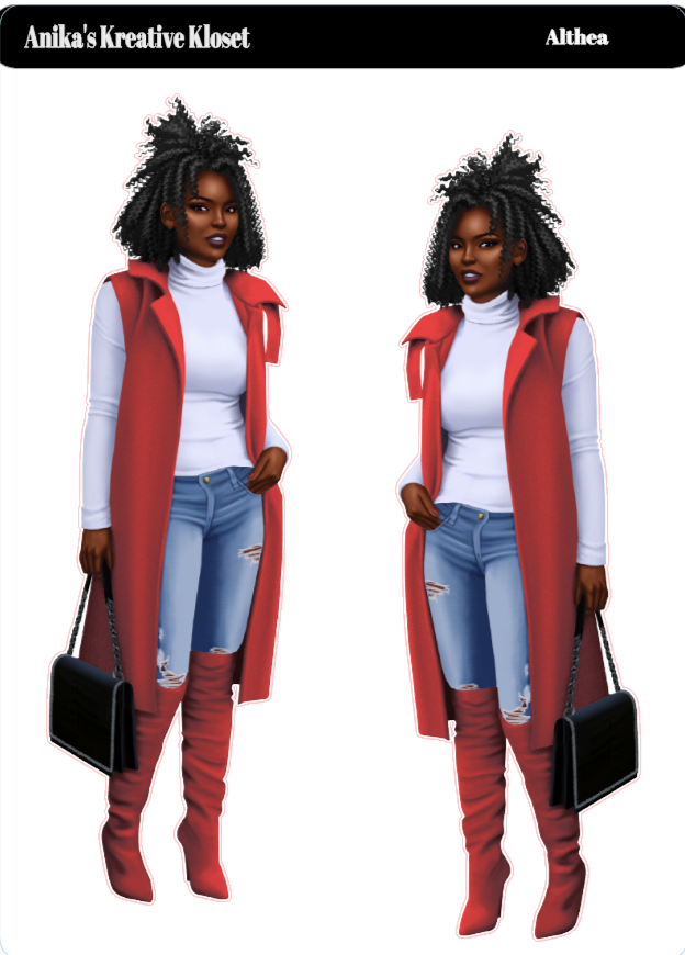 Althea: Red – Anika's Kreative Kloset